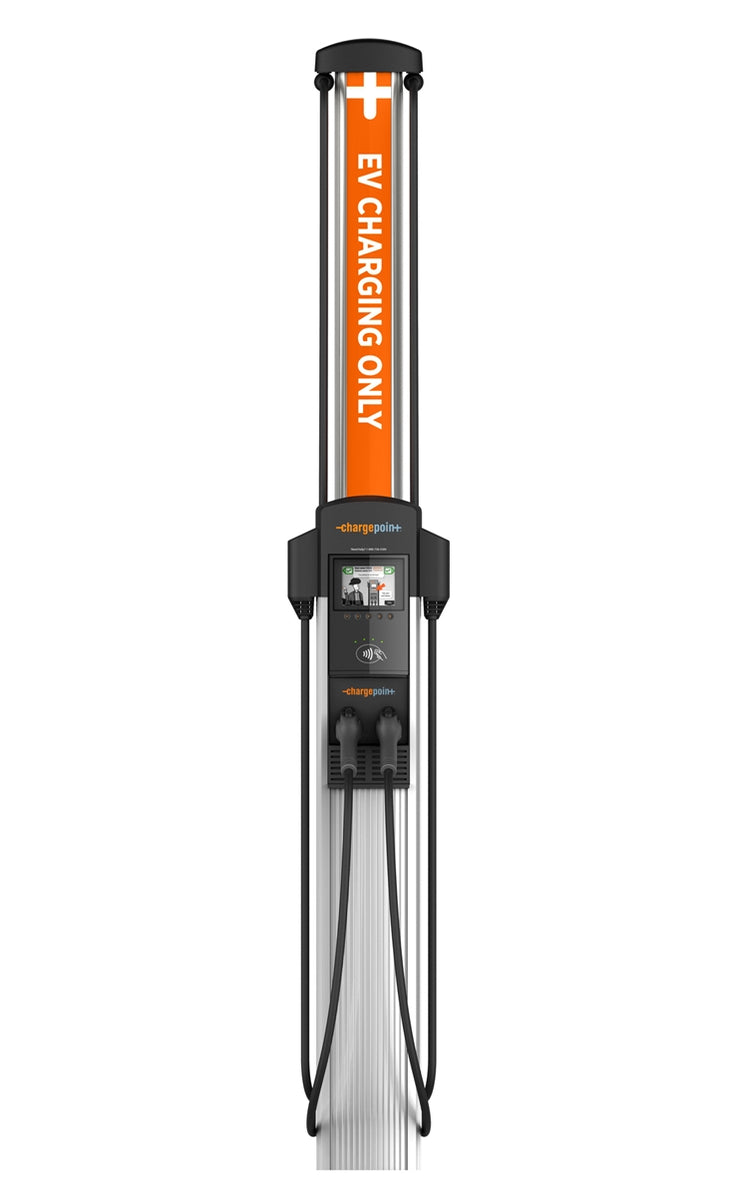 Chargepoint CT4000 | PEDESTAL | Level 2 AC Commercial Charging Station ...